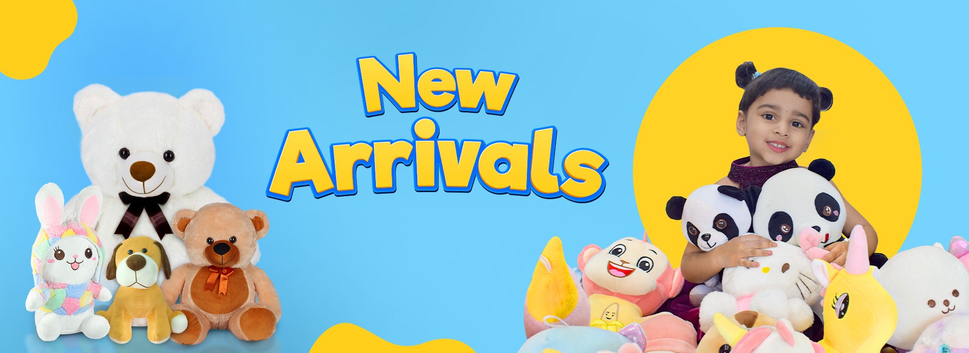 Ultra Soft Toys Online - Buy Cute Stuffed Toys for Babies & Kids